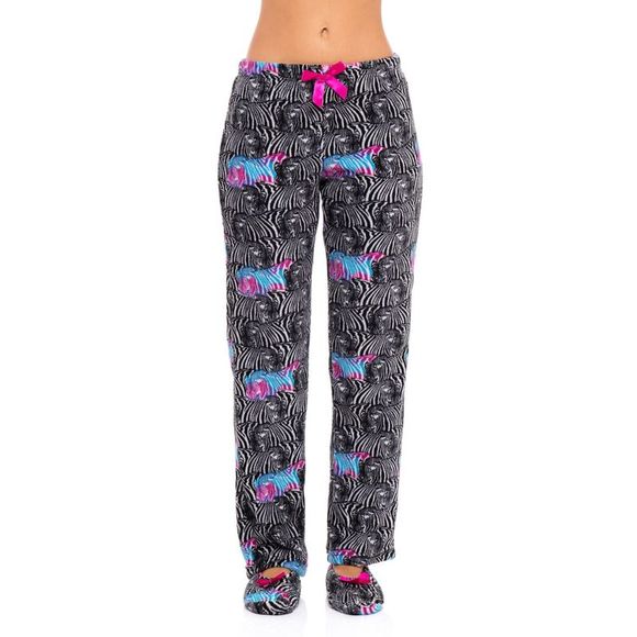 Sporto | Shoes | Sporto Womens Pajama Pant And Slipper 2pc Set Large ...